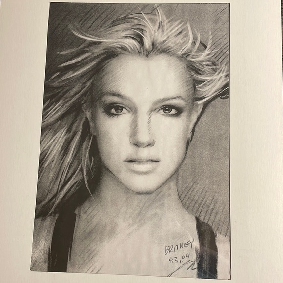 Art | Britney Spears Sketch New | Poshmark
